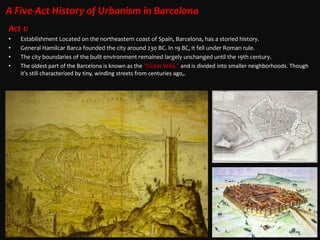 Anatomization of a utopian city case of Barcelona | PDF