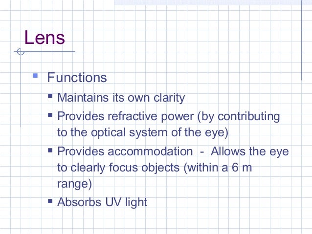 Anatomy of Lens : Ophthalmology