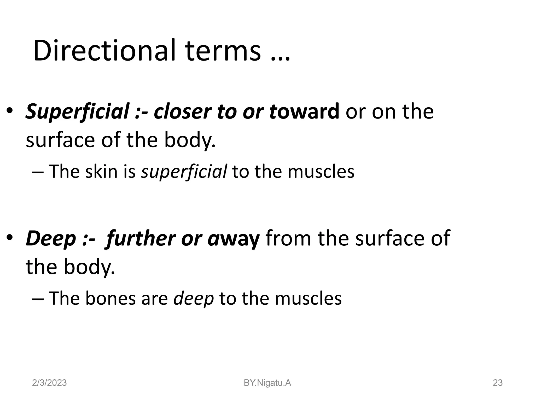 Introduction to human anatomy | PPTX