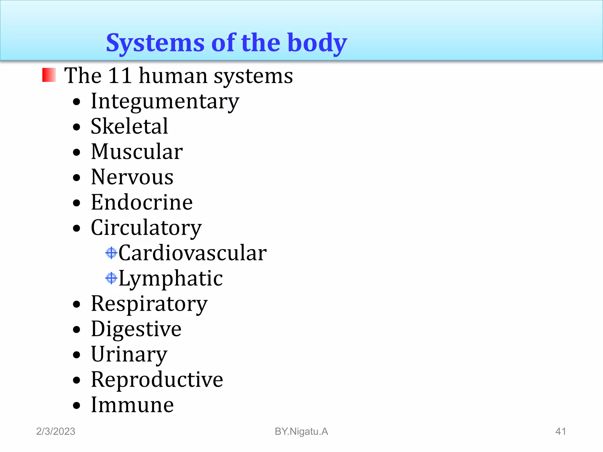 Introduction to human anatomy | PPTX