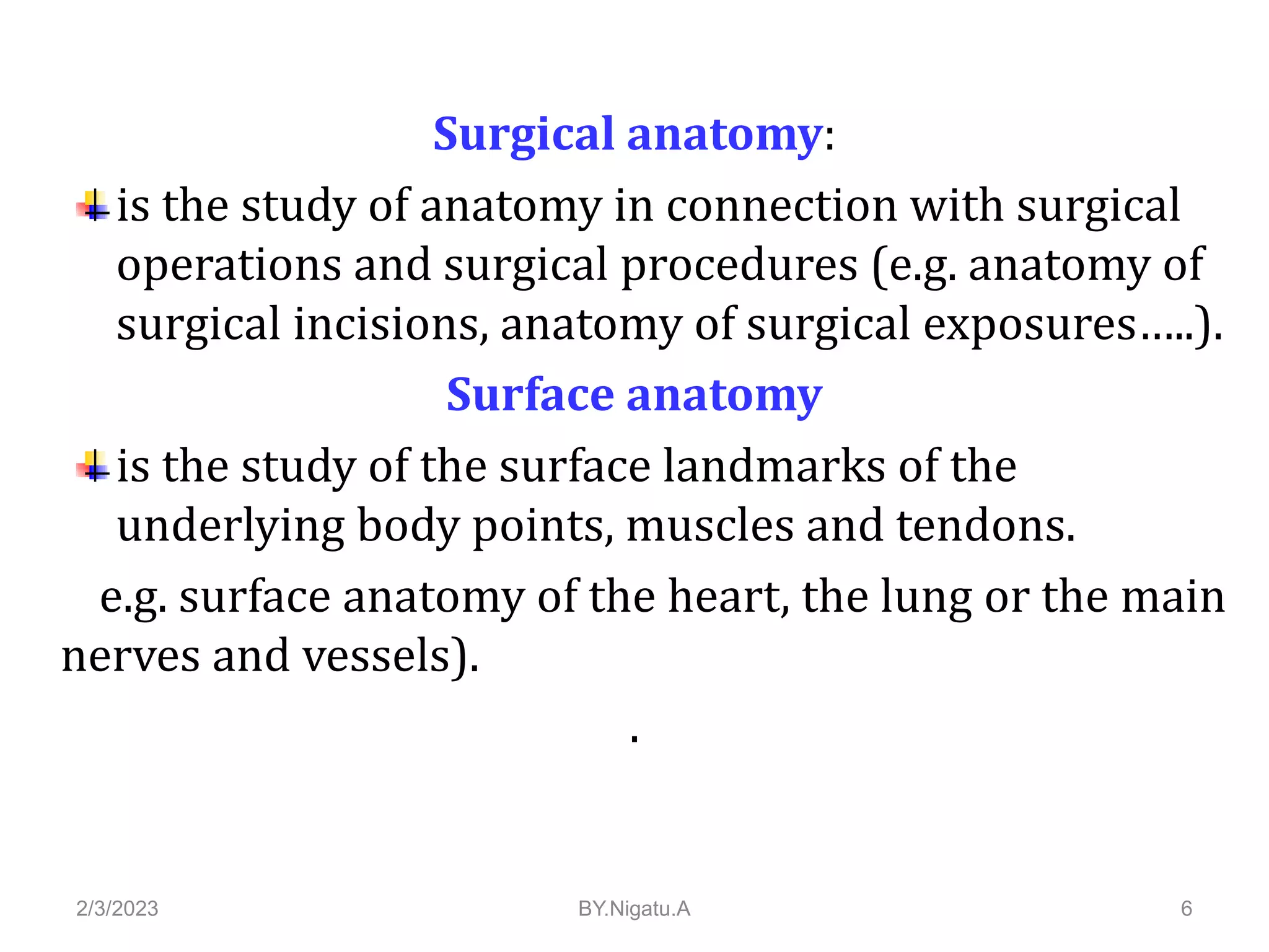 Introduction to human anatomy | PPTX