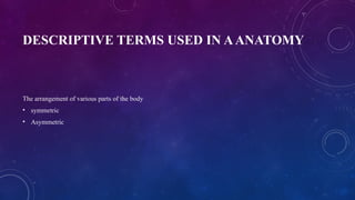 Introduction to Anatomy,subject matter. pptx | PPT