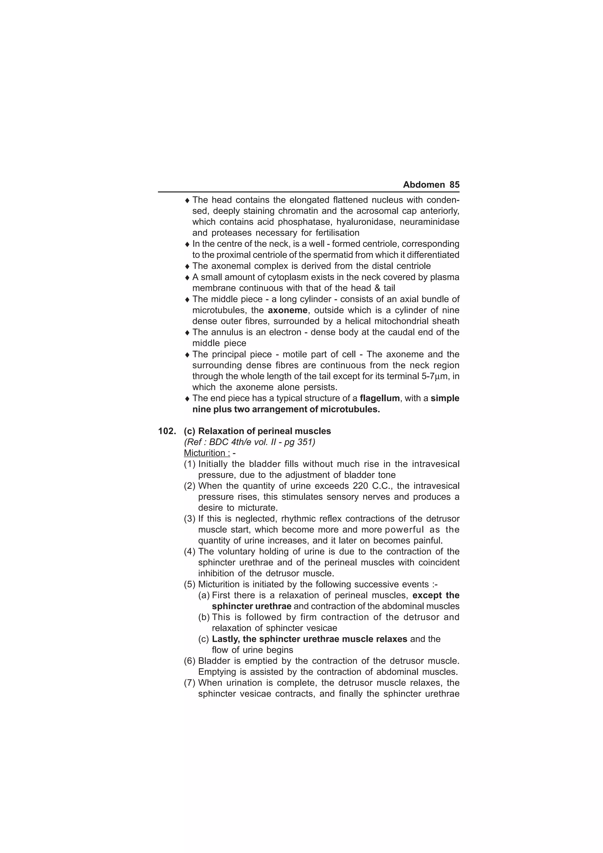 Anatomy abdomen Mcqs | PDF