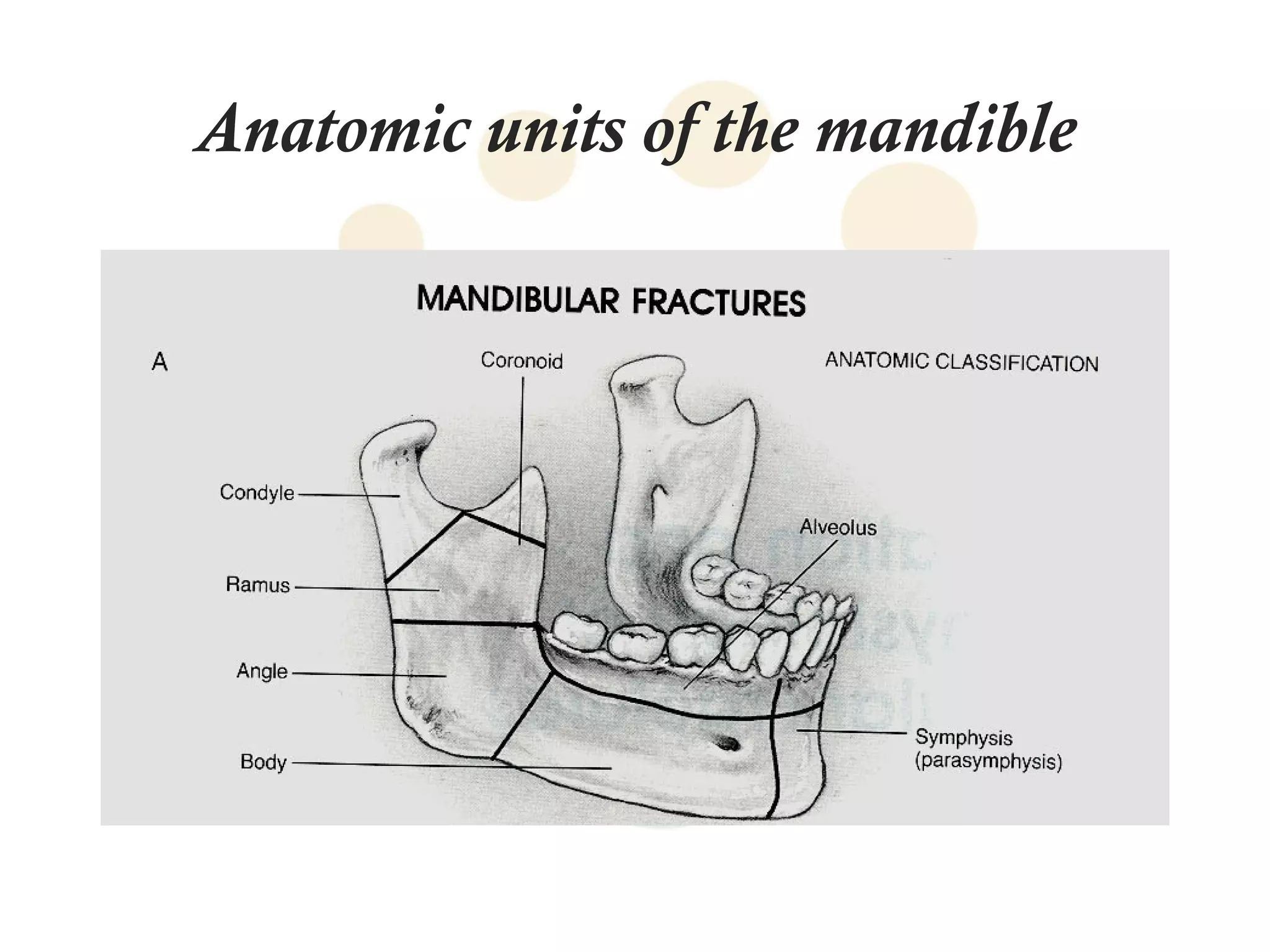 Anatomy and-fractures-of-the-mandible | PPT