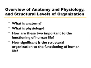 Anatomy-and-Physiology- Level 1 Powerpoint | PPTX