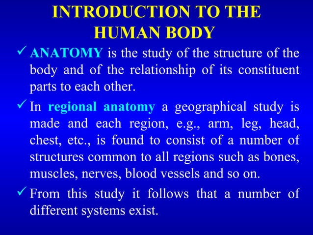 Anatomy And Physiology of Human body | PDF | Biological Sciences | Science
