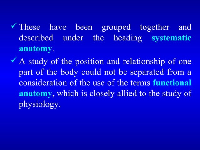 Anatomy And Physiology of Human body | PDF | Biological Sciences | Science