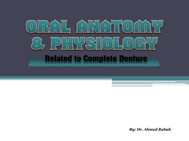 Anatomy complete denture | PDF