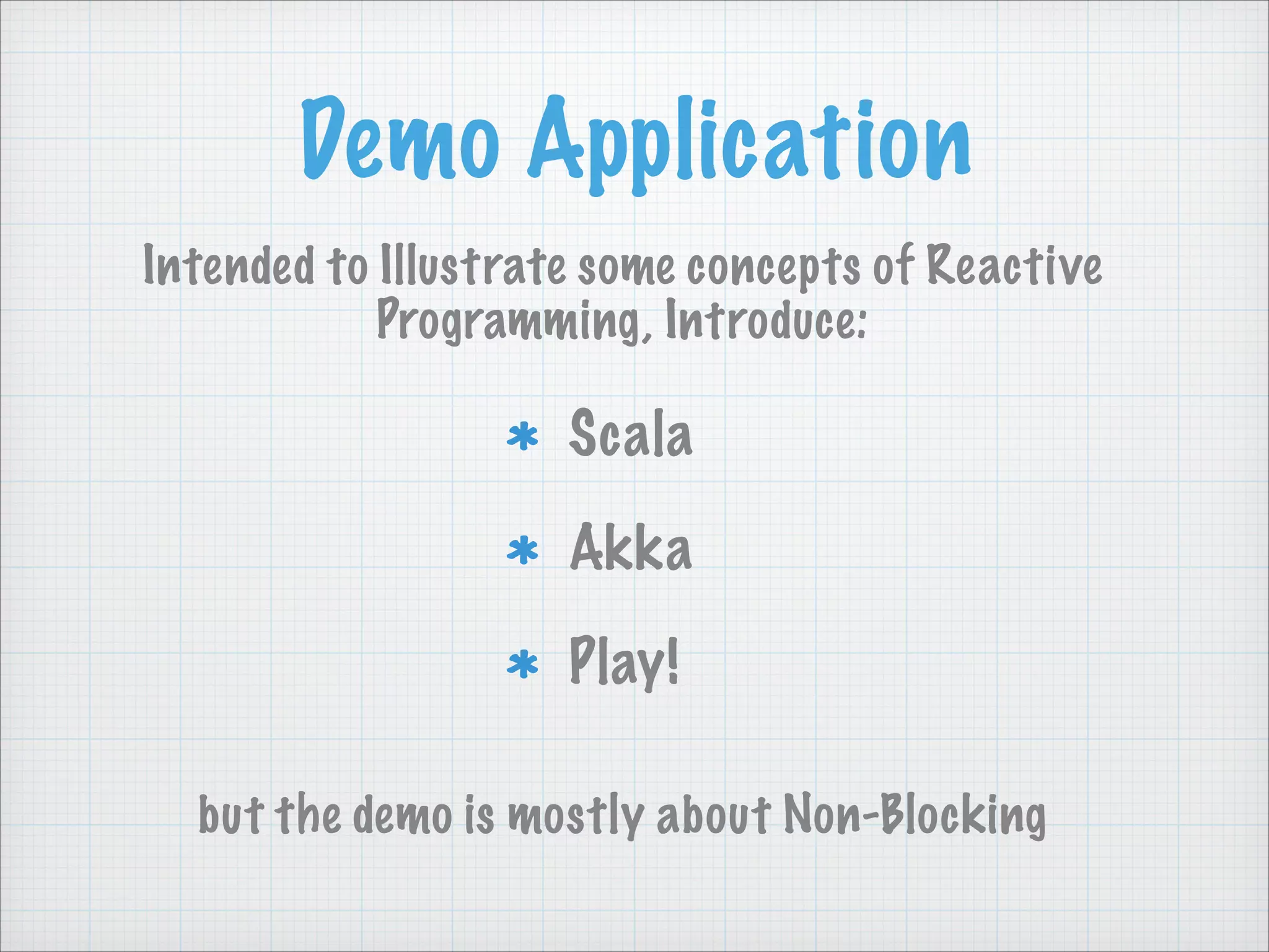Anatomy of a Reactive Application | PDF