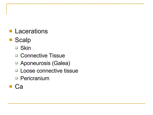 Anatomy Lect 3 Head & Neck | PPT