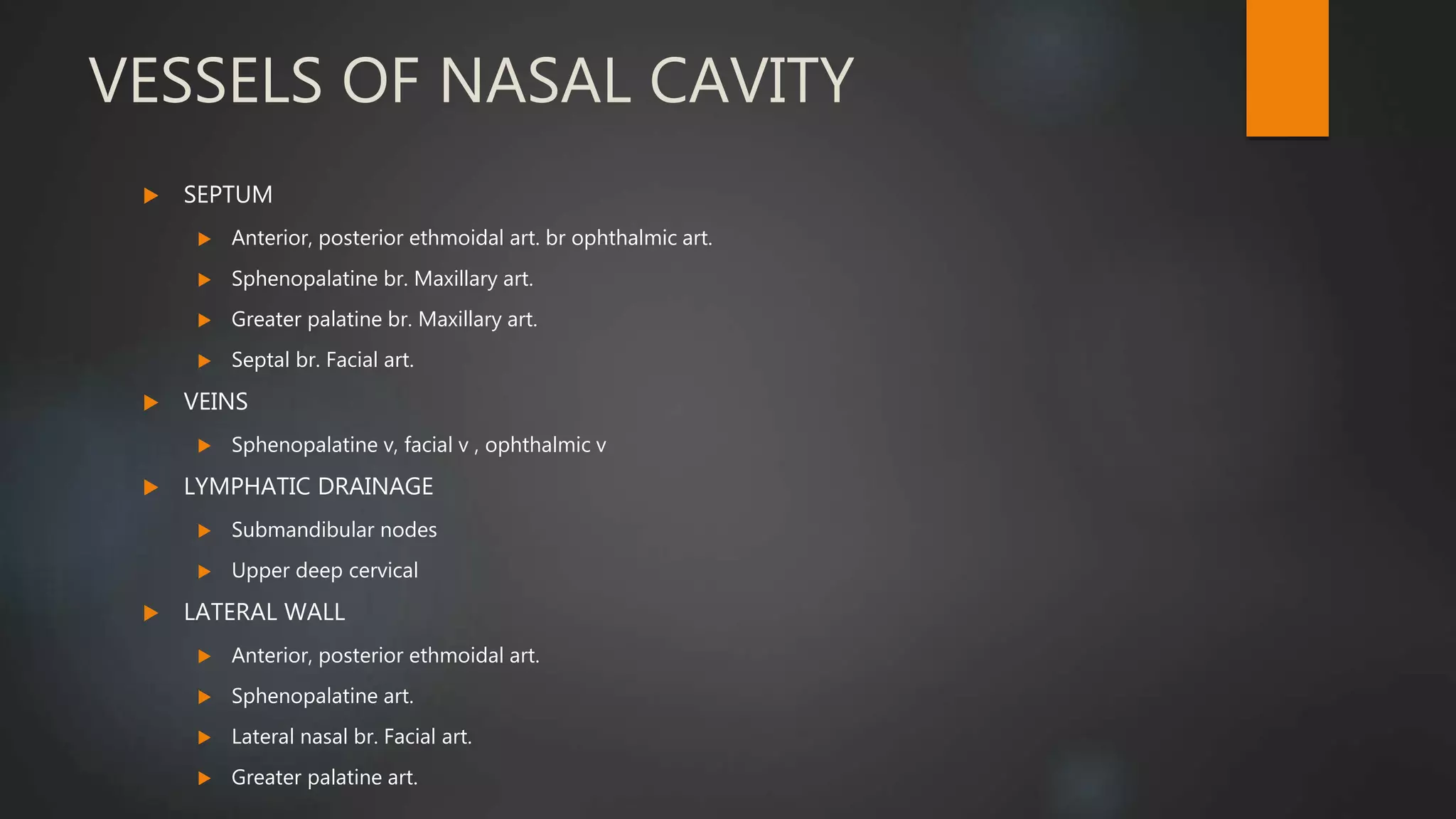 Nasal Cavity and Sphenoid Sinus Anatomy | PPTX