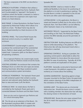 BMU (Building Maintenance Unit) | PDF