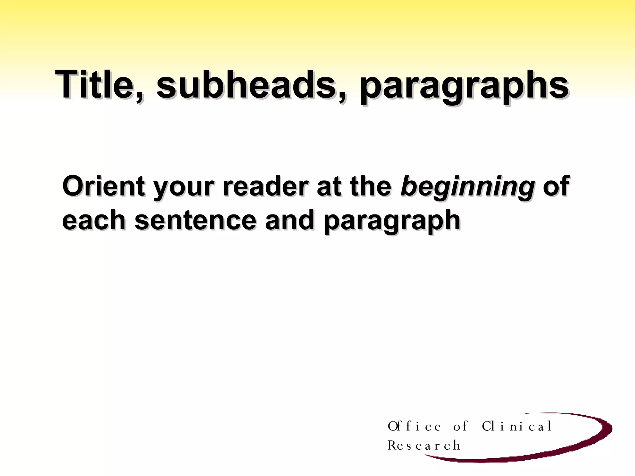 Anatomy of A Manuscript | PPT