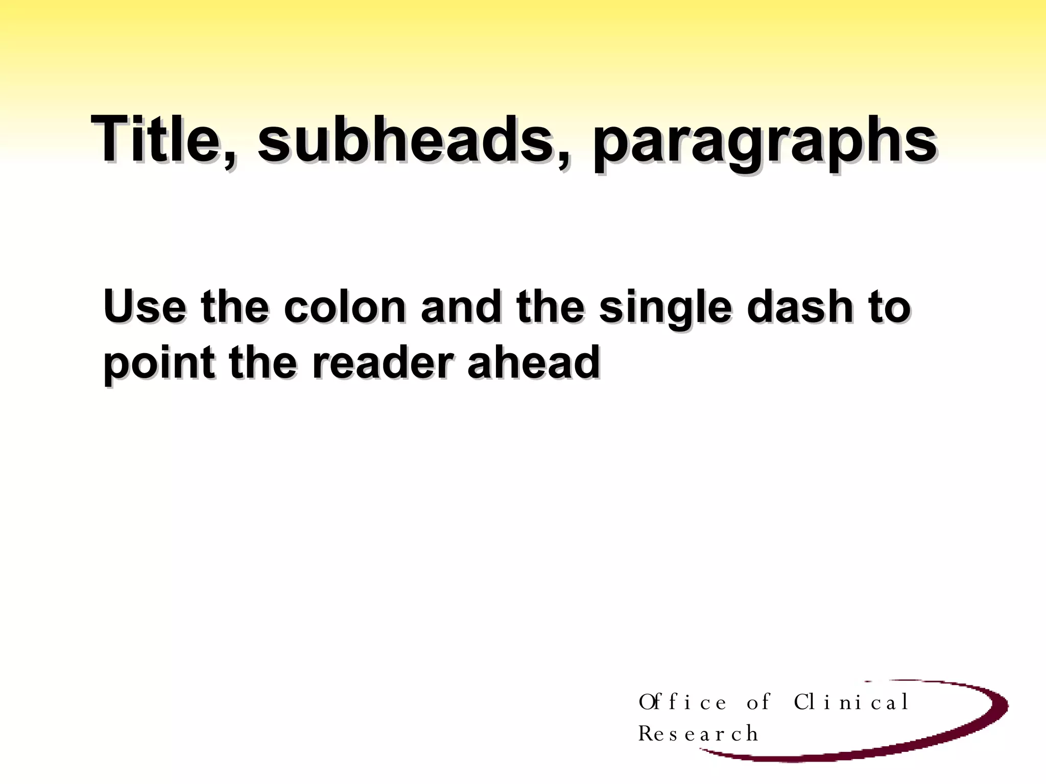 Anatomy of A Manuscript | PPT