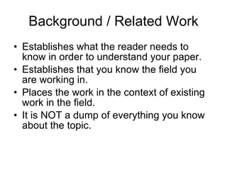 Anatomy Of A Paper | PPT