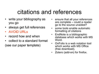Anatomy Of A Paper | PPT