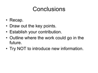 Anatomy Of A Paper | PPT