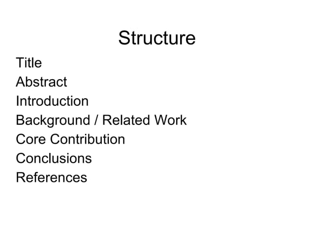 Anatomy Of A Paper | PPT | Desktop Publishing | Computer Software and ...