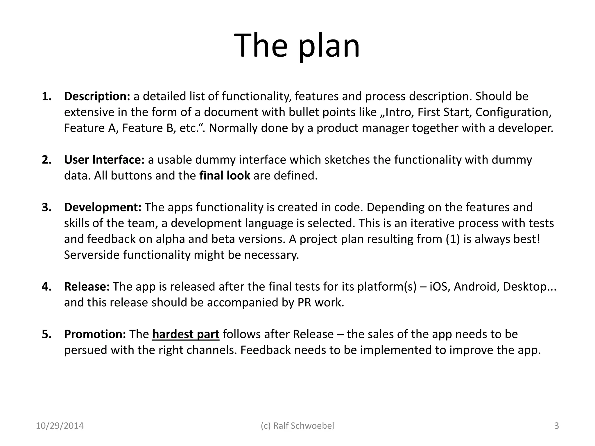 Anatomy of mobile App development | PPTX