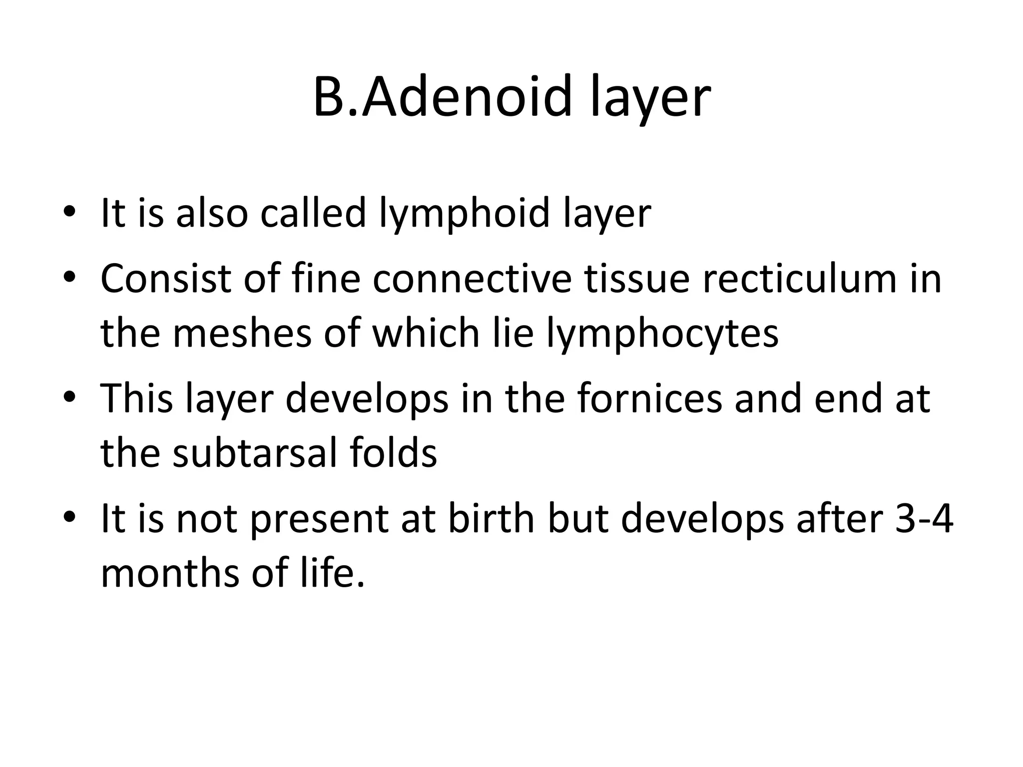 Anatomy of conjunctiva its layers and clinical significance | PDF