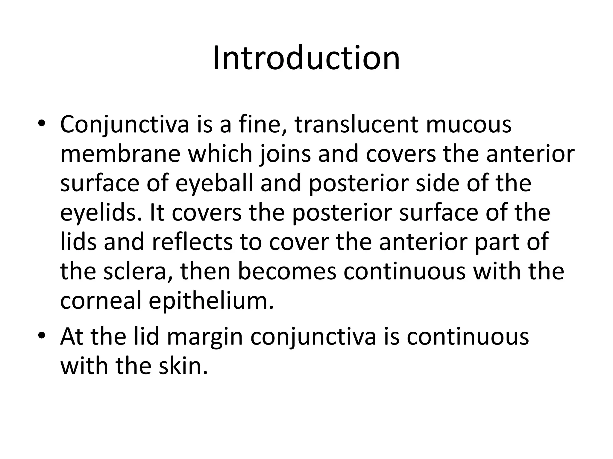 Anatomy of conjunctiva its layers and clinical significance | PDF | Eye and Vision Conditions ...