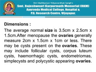 Msc zoology fourth semester -Anatomy-of-Ovaries.ppt