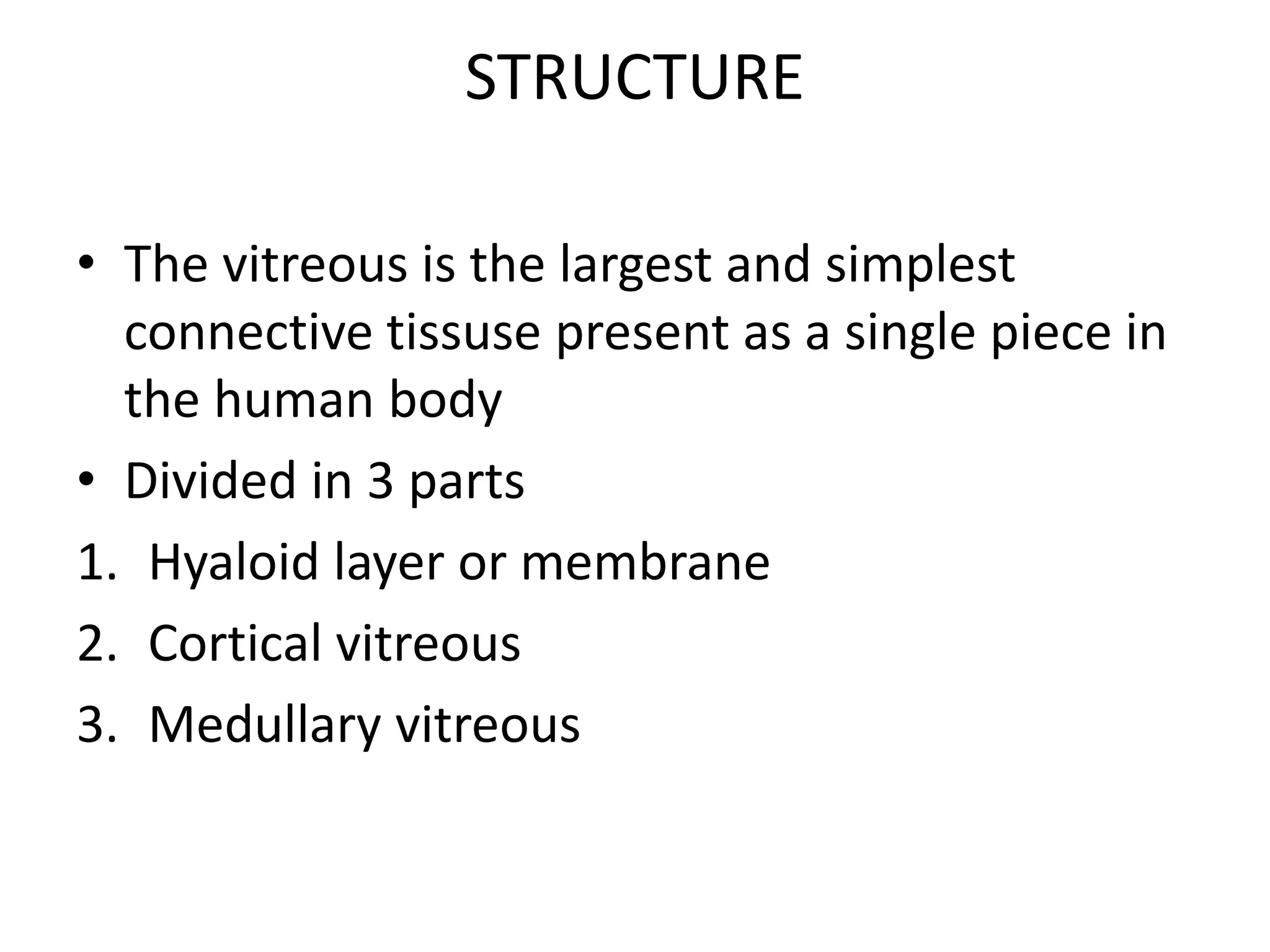 Anatomy of vitreous | PPTX