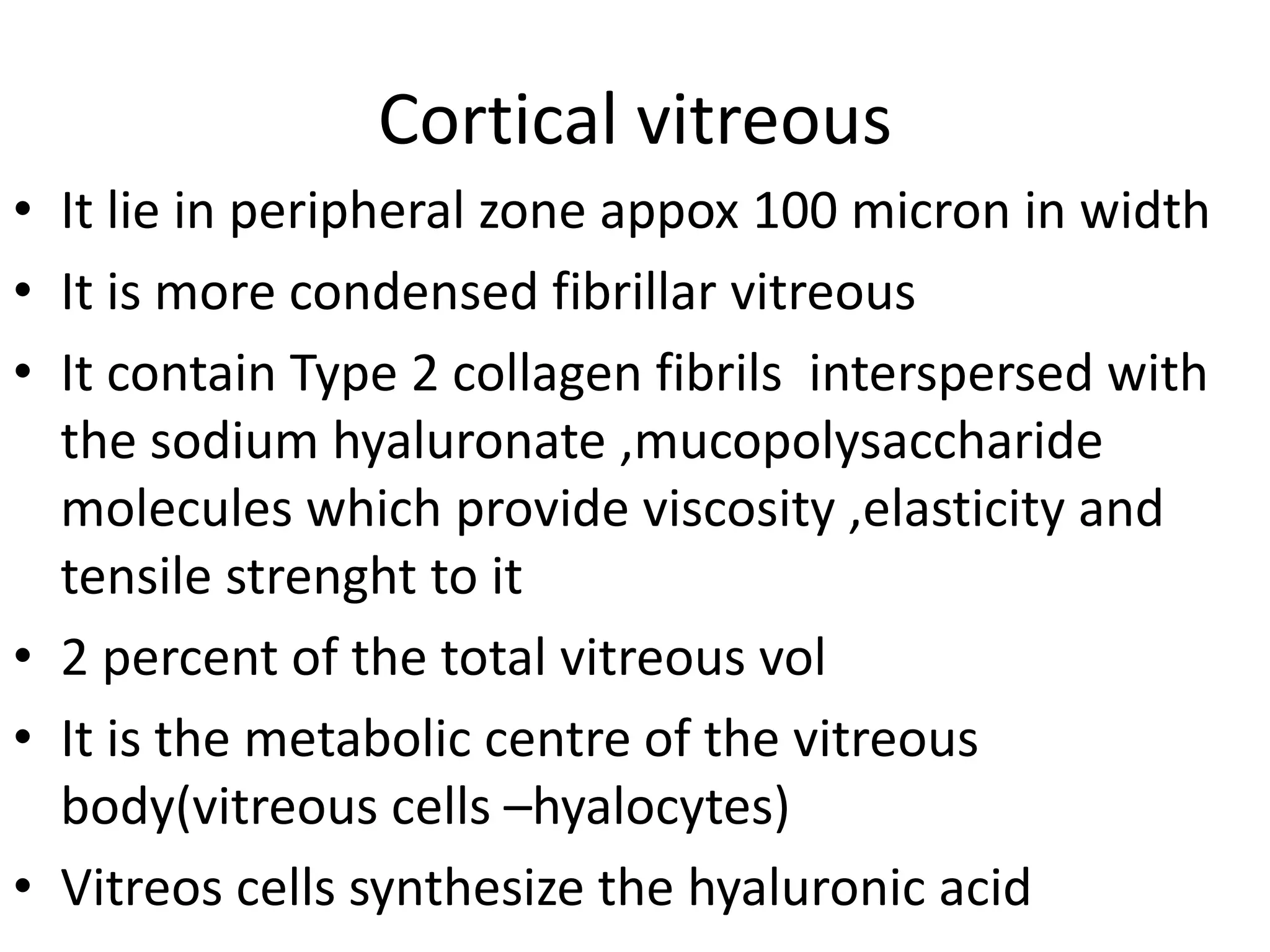 Anatomy of vitreous | PPTX