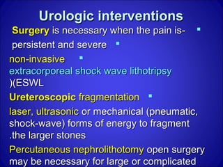 Anatomy urinary tract proplems&stons | PPT