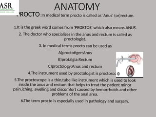 Anatomical prefix presented by Ankita sharon | PPT