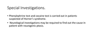Anatomy Of Eyelid And Ptosis | PPTX