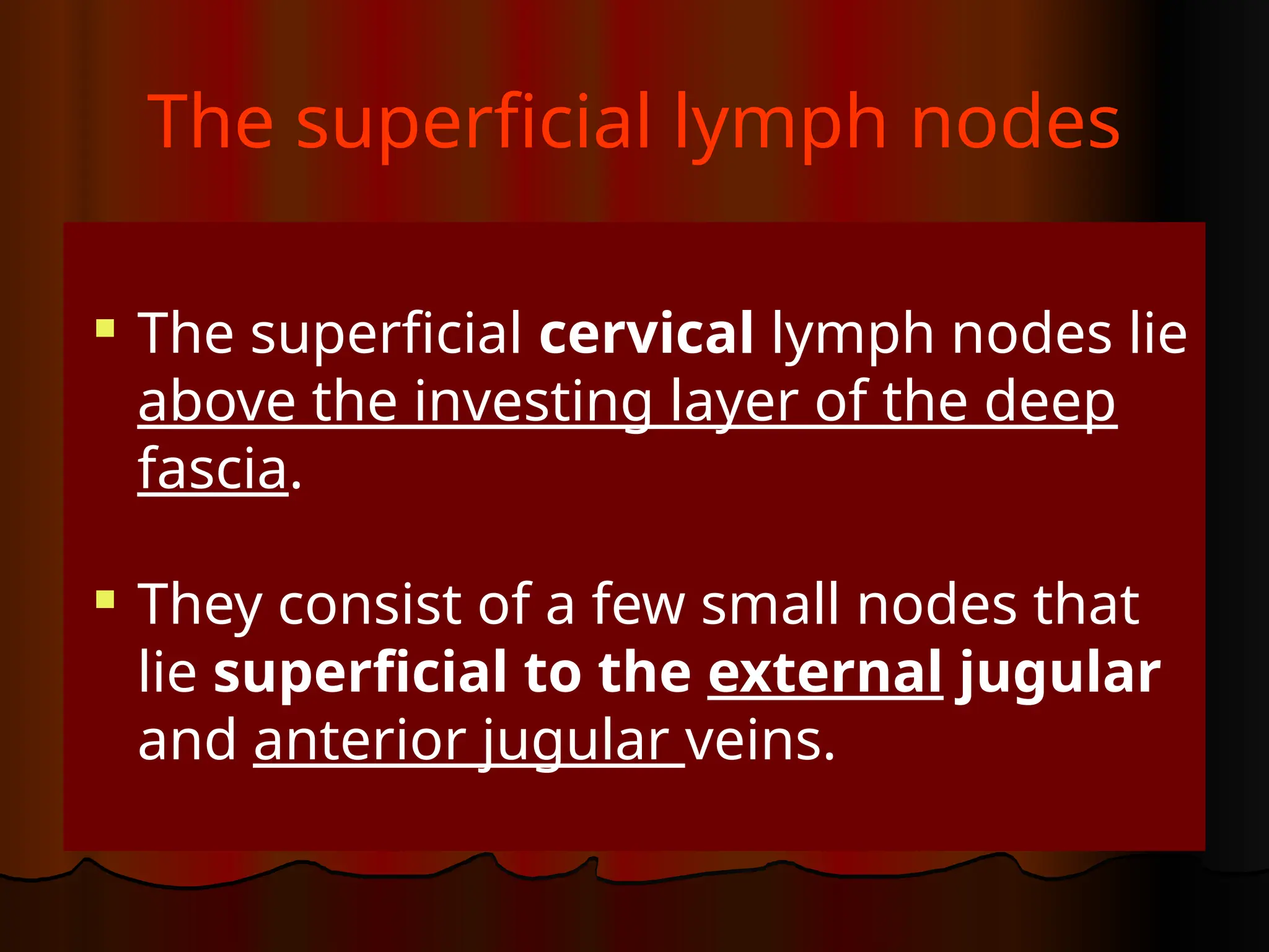 Anatomy of the head and neck ( blood supply and lymphatic drainage) | PPTX