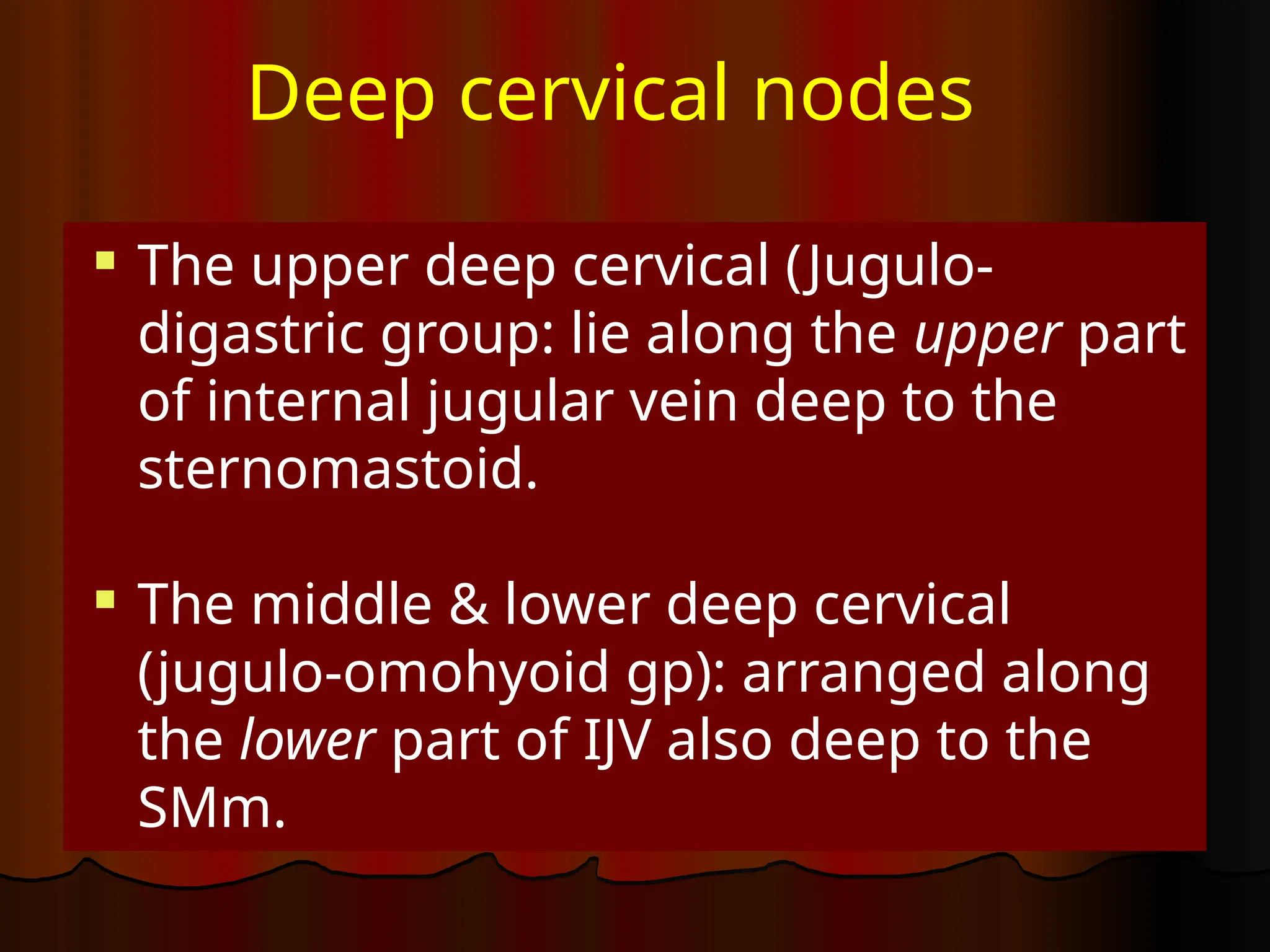 Anatomy of the head and neck ( blood supply and lymphatic drainage) | PPTX