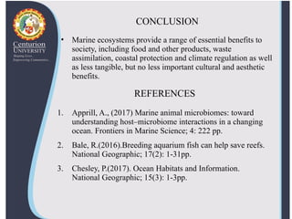 Marine habitats.Anatomy and biology of fish and shellfish.pptx