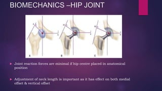 Anatomy and biomechanics of hip joint | PPTX