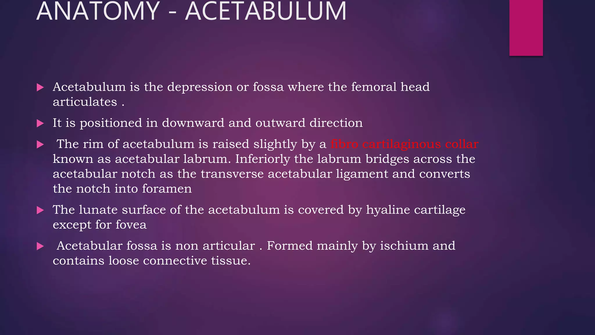 Anatomy and biomechanics of hip joint [autosaved] | PPTX
