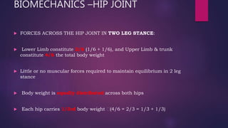 Anatomy and biomechanics of hip joint [autosaved] | PPTX