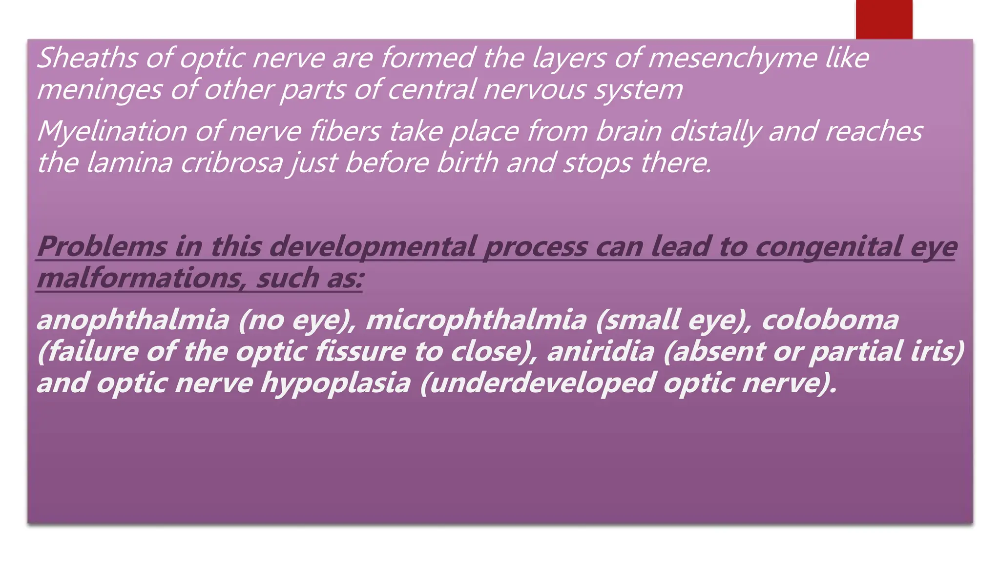 ANATOMY AND DEVELOPMENT OF THE HUMAN EYE. | PPT