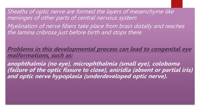 ANATOMY AND DEVELOPMENT OF THE HUMAN EYE. | PPT