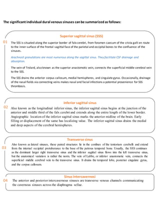 Anatomy and function of the dural venous sinuses | DOCX