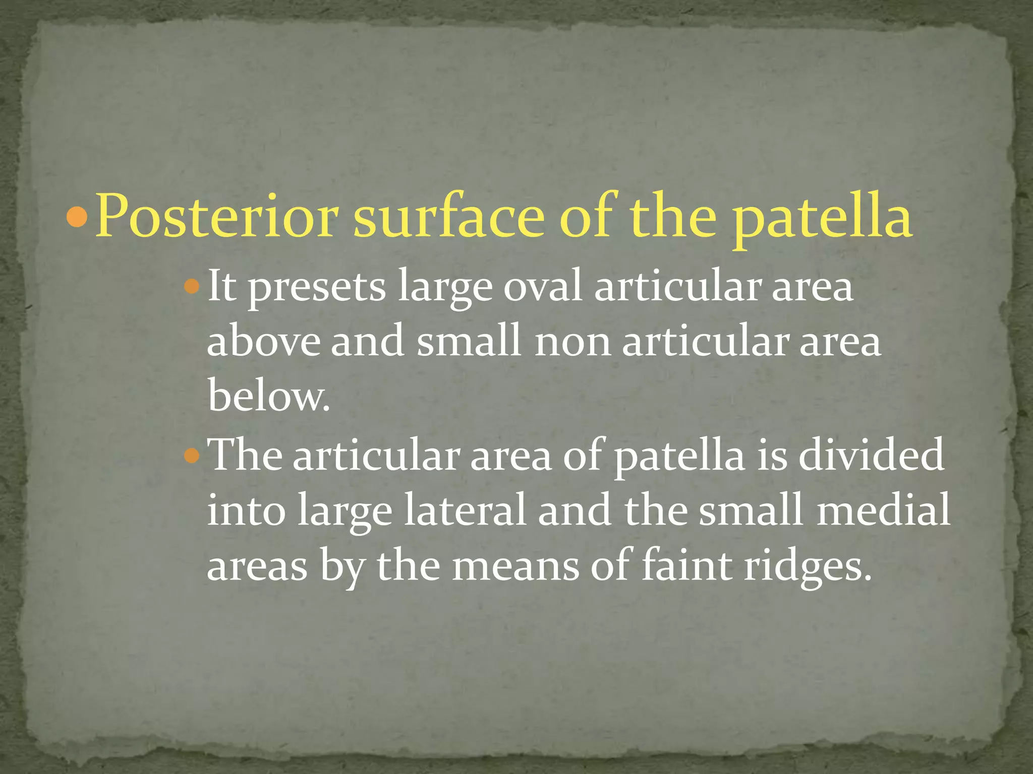 Anatomy and imaging of knee joint | PPTX