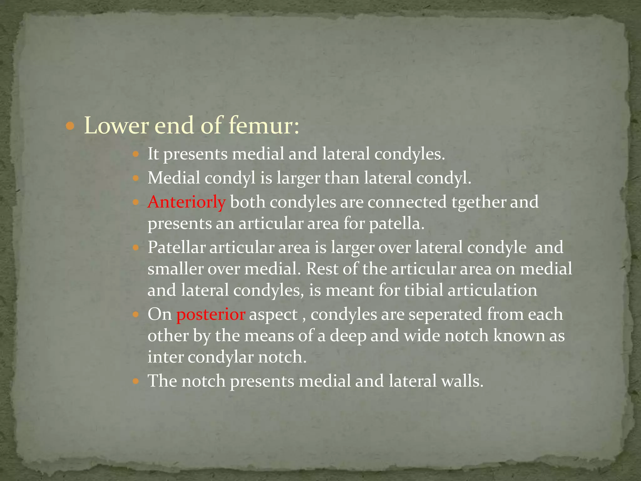 Anatomy and imaging of knee joint | PPTX