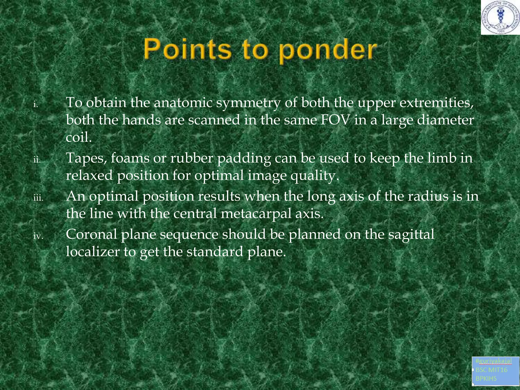 Anatomy and imaging of wrist joint (MRI AND XRAY) | PPTX