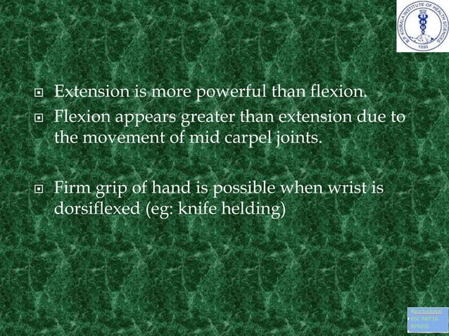 Anatomy and imaging of wrist joint (MRI AND XRAY) | PPTX