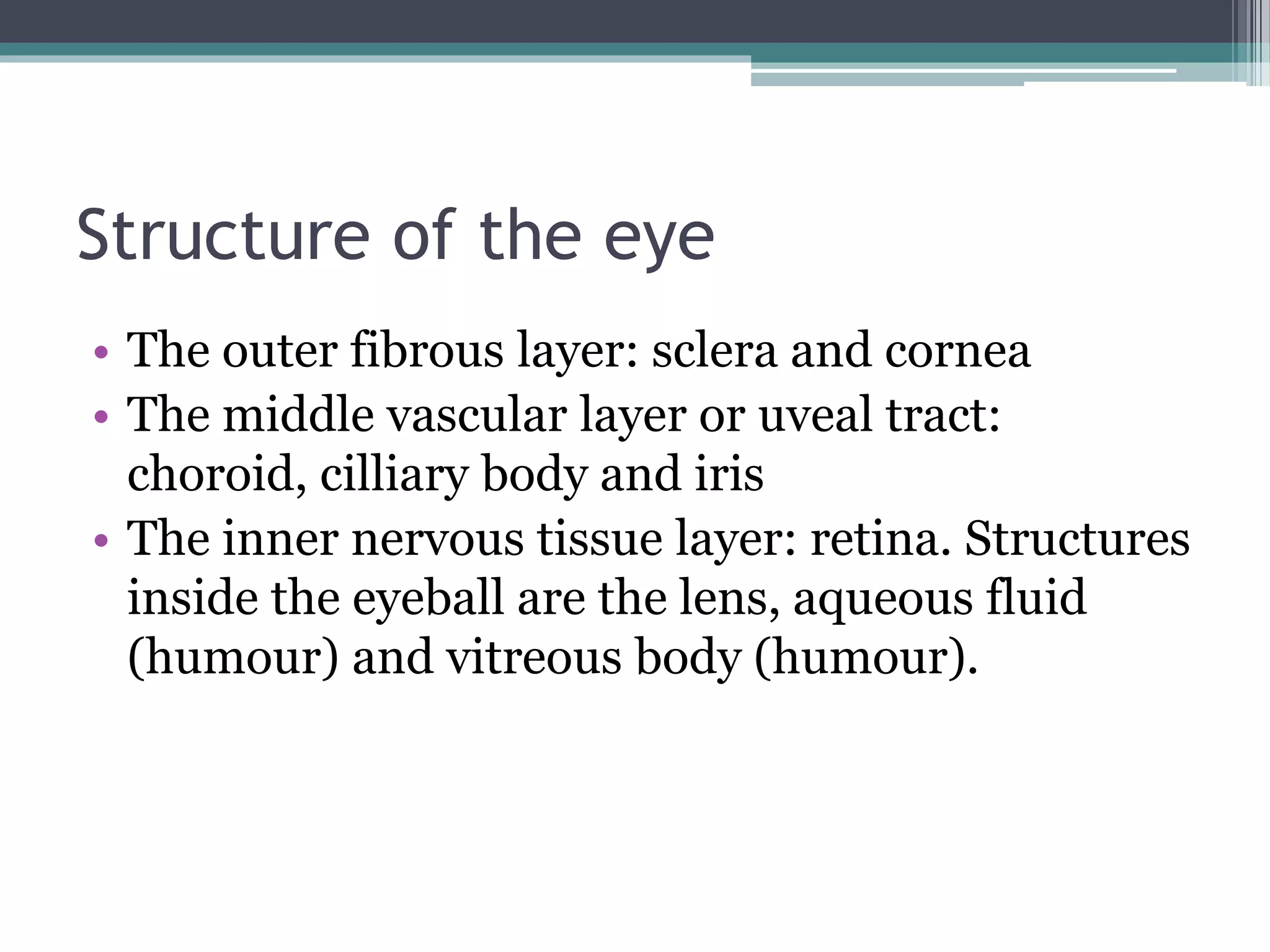 Anatomy and physilogy of eye,nose and throat | PPTX