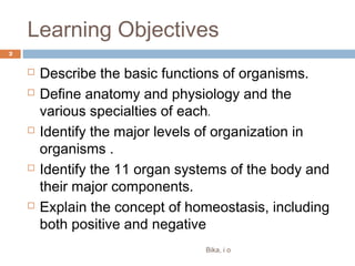 Anatomy and physiology | PPT