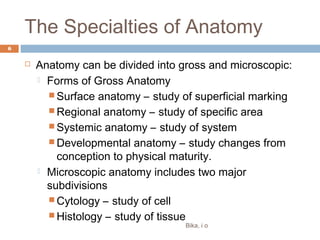 Anatomy and physiology | PPT