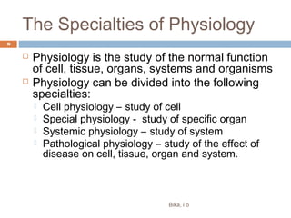 Anatomy and physiology | PPT