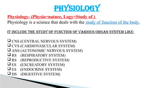 Scope and type of Anatomy and Physiology.pptx