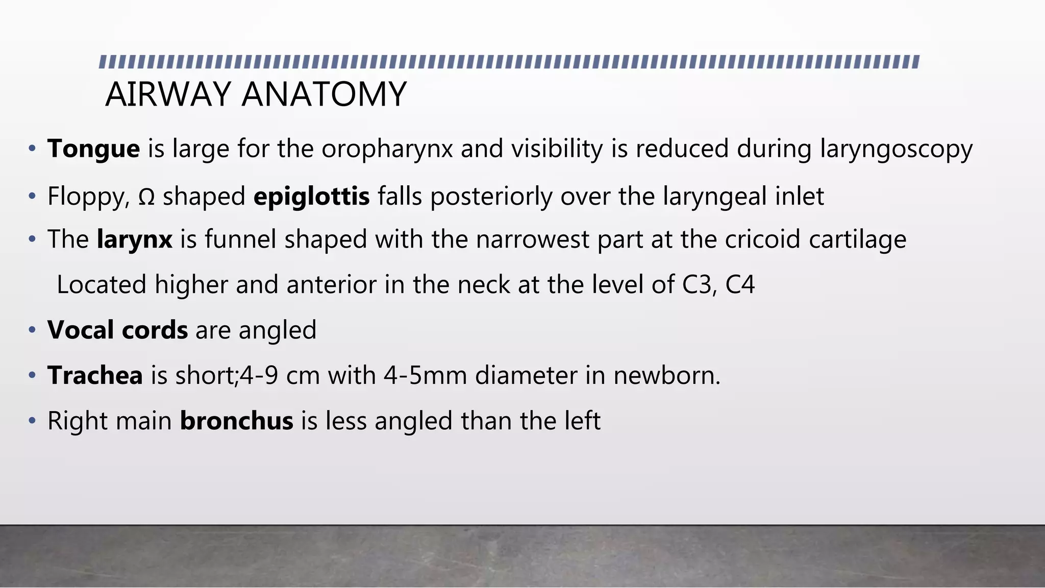 Anatomy and physiology in pediatrics | PPTX